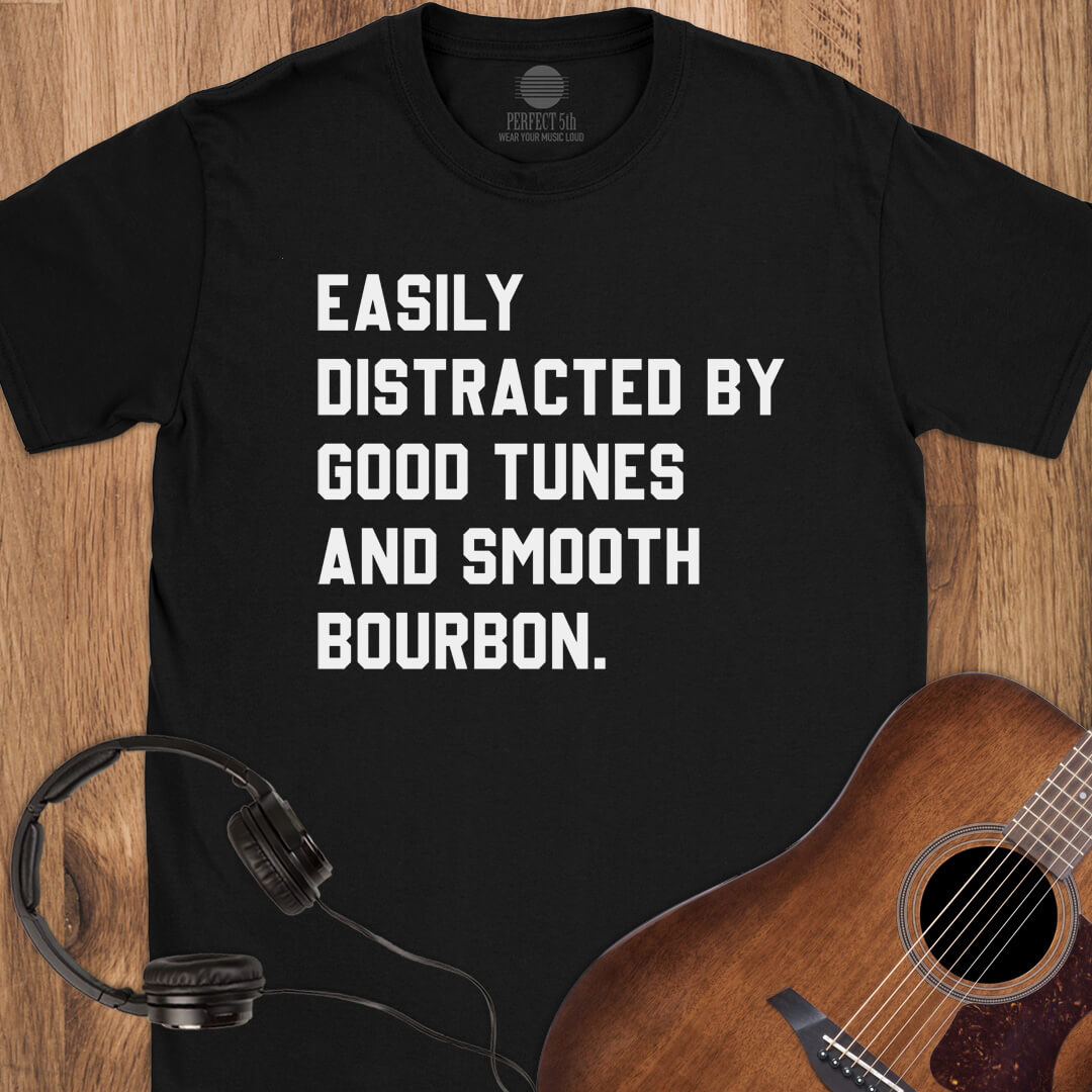 Live Loud, Sip Smooth T-Shirt – Perfect Fifth